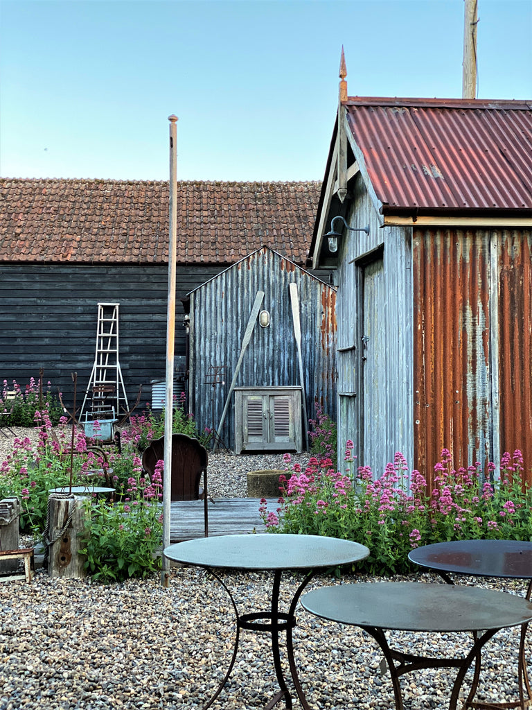 circular zinc garden tables – Baileys